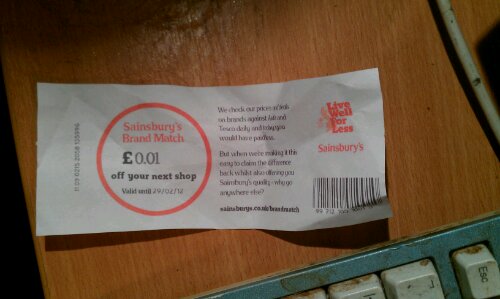 Hurray hurray one pence off my next shop | Brace Yourself!